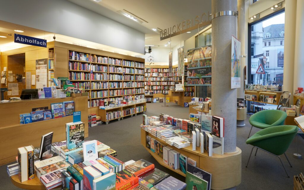 Spannende Second Hand Buchladen Hamburg Ebenbild